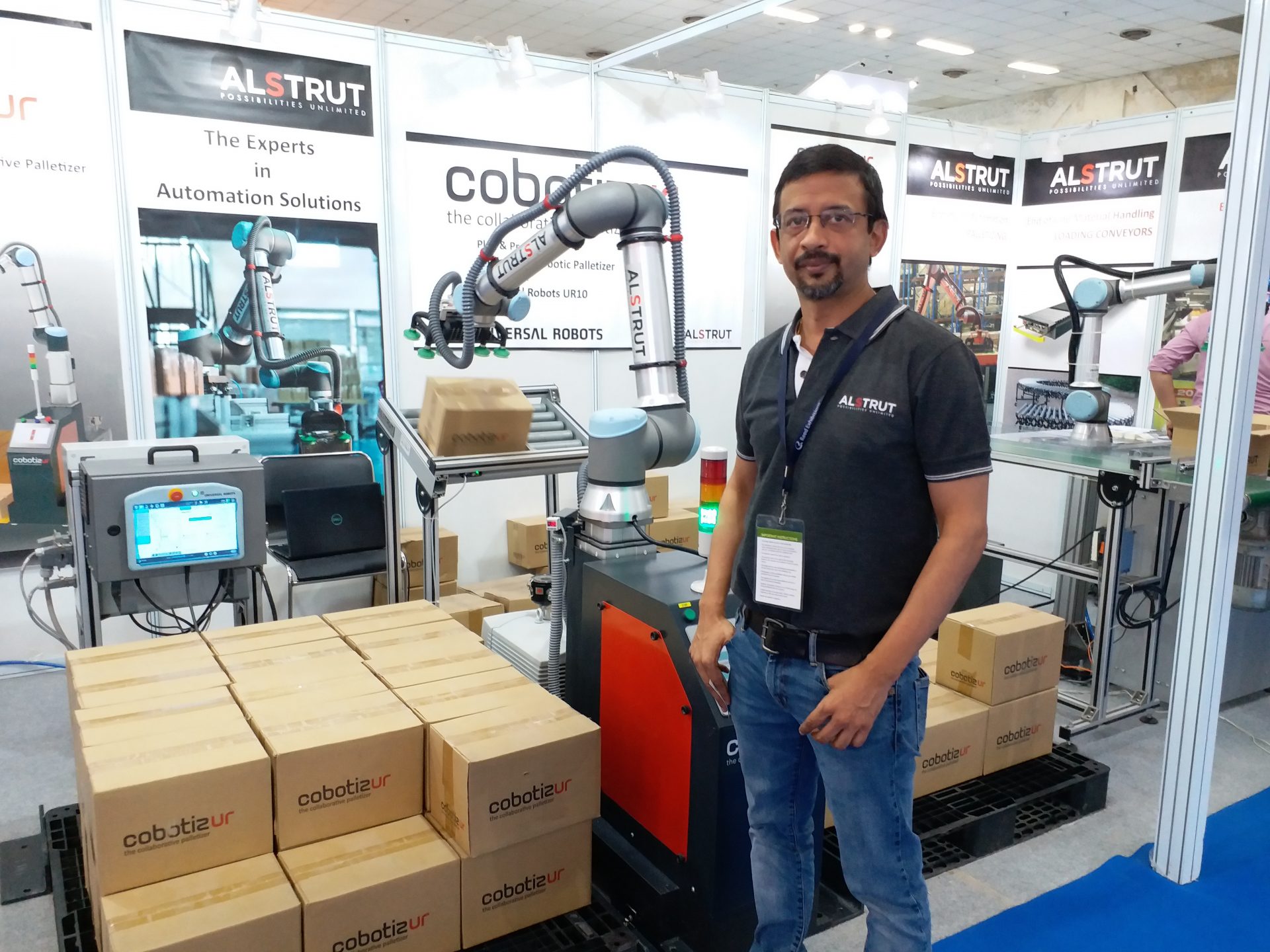 Alstrut launches Cobotizur at PackPlus Expo - IndiFoodBev