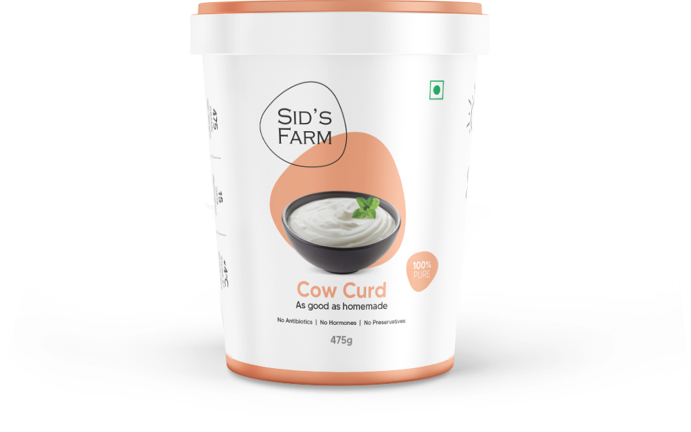 Cow and buffalo curd cups by Sid's Farm are almost here