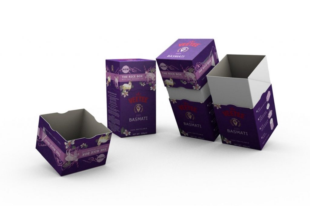 Veetee’s fully recyclable Rice Box - IndiFoodBev