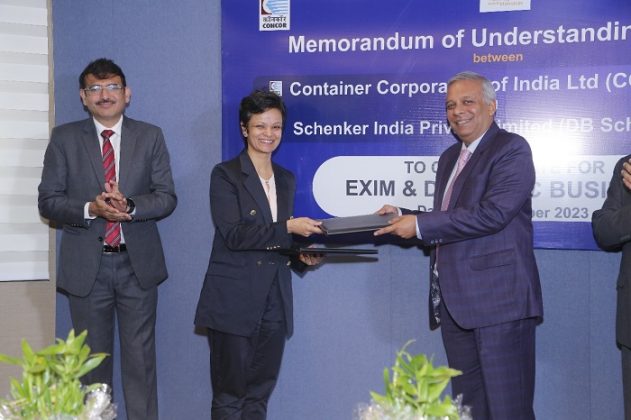 DB Schenker India signs a MoU with CONCOR