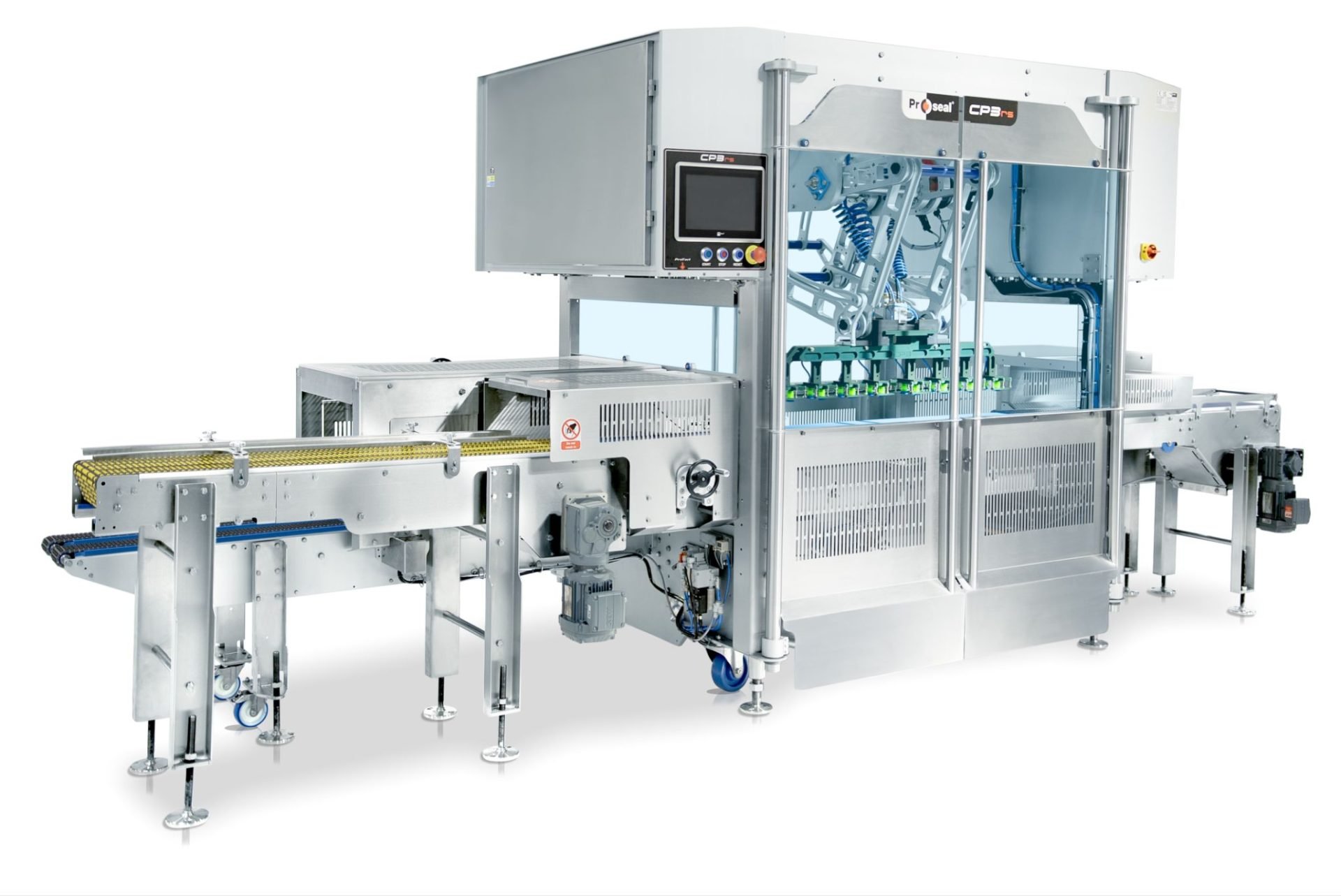 Proseal's ultra-compact fully automatic case packing system