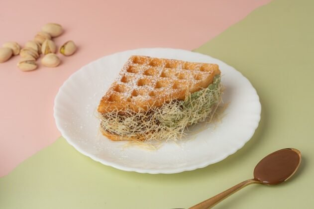 99 Pancakes' new Kunafa pancakes & Kunafa waffle