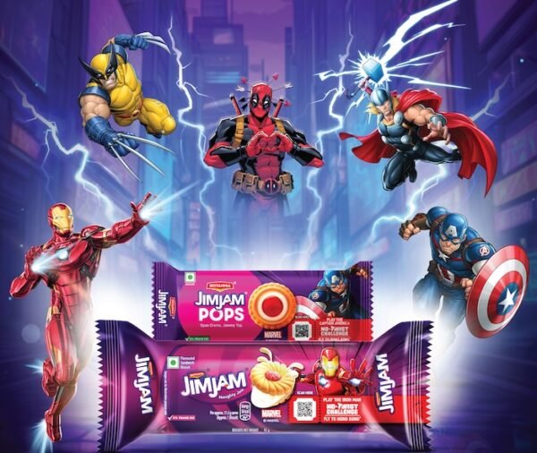 Britannia Jim Jam unveils an Marvel-inspired range